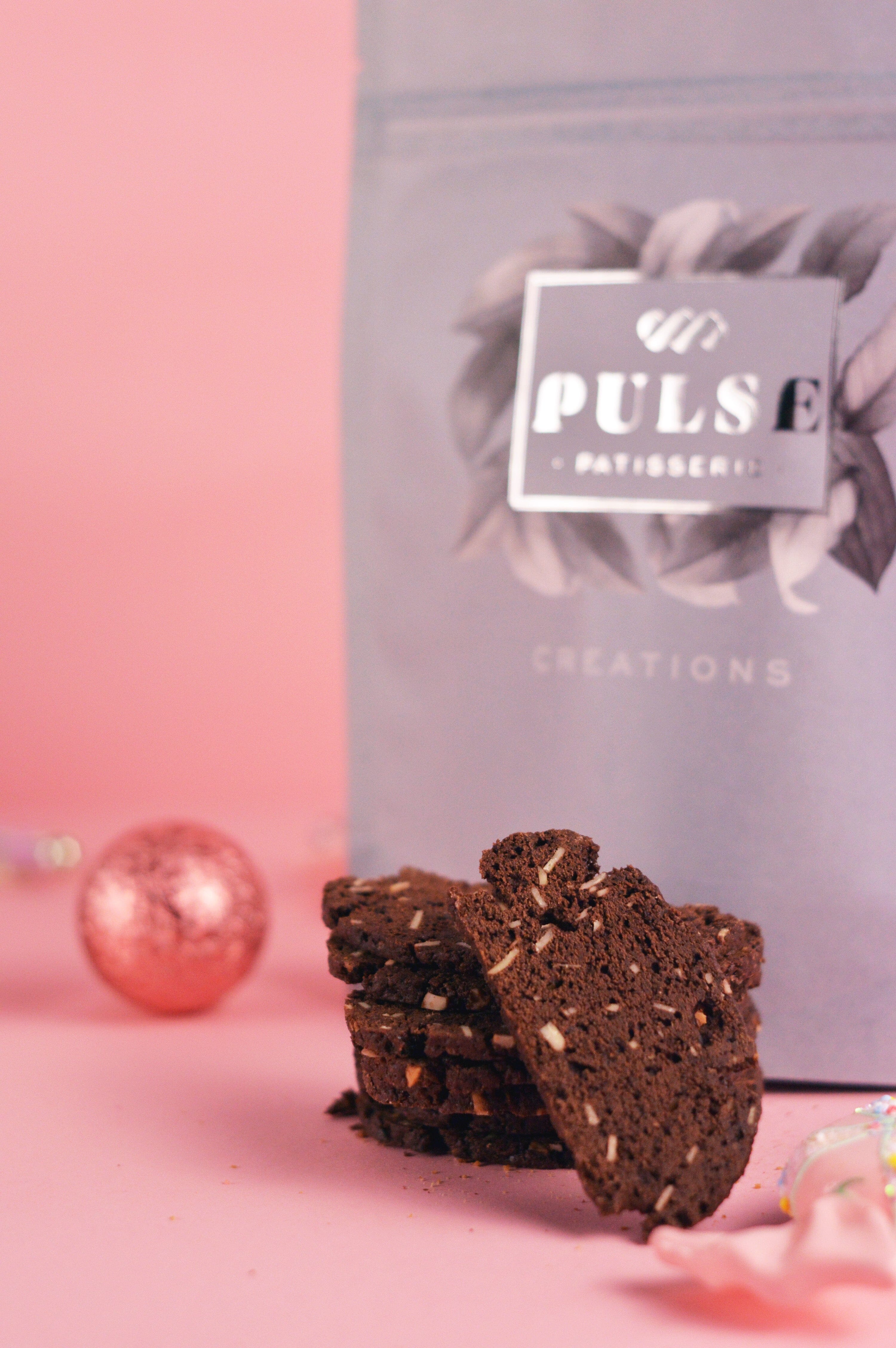 CHOCOLATE ALMOND BISCOTTI | Pulse Patisserie