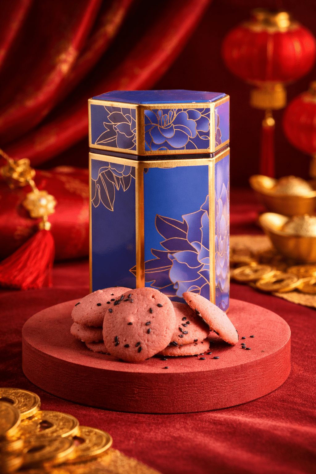 TARO BLACK SESAME COOKIE– Pulse Patisserie