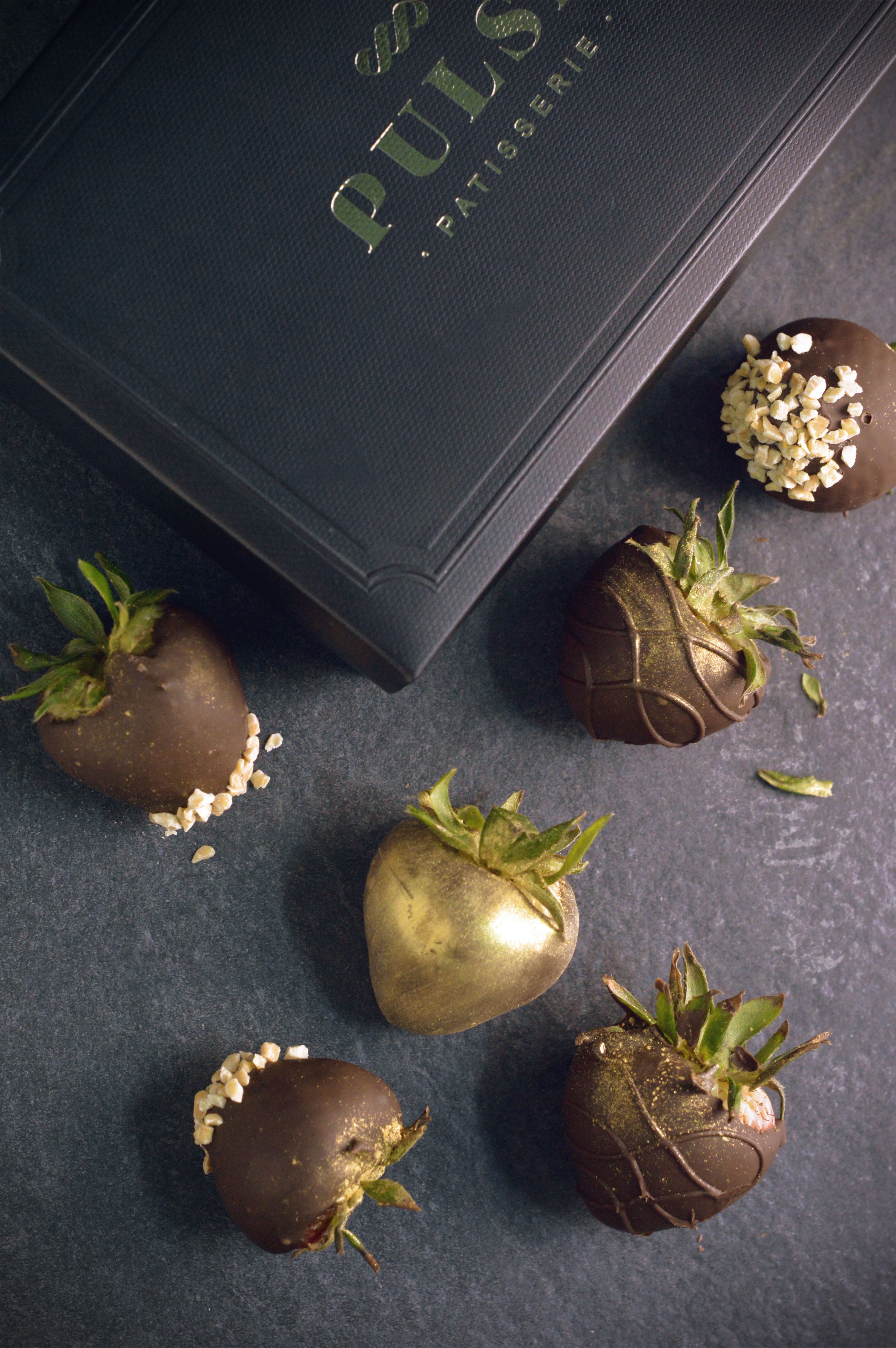 Dark Chocolate Dipped Strawberries | Pulse Patisserie